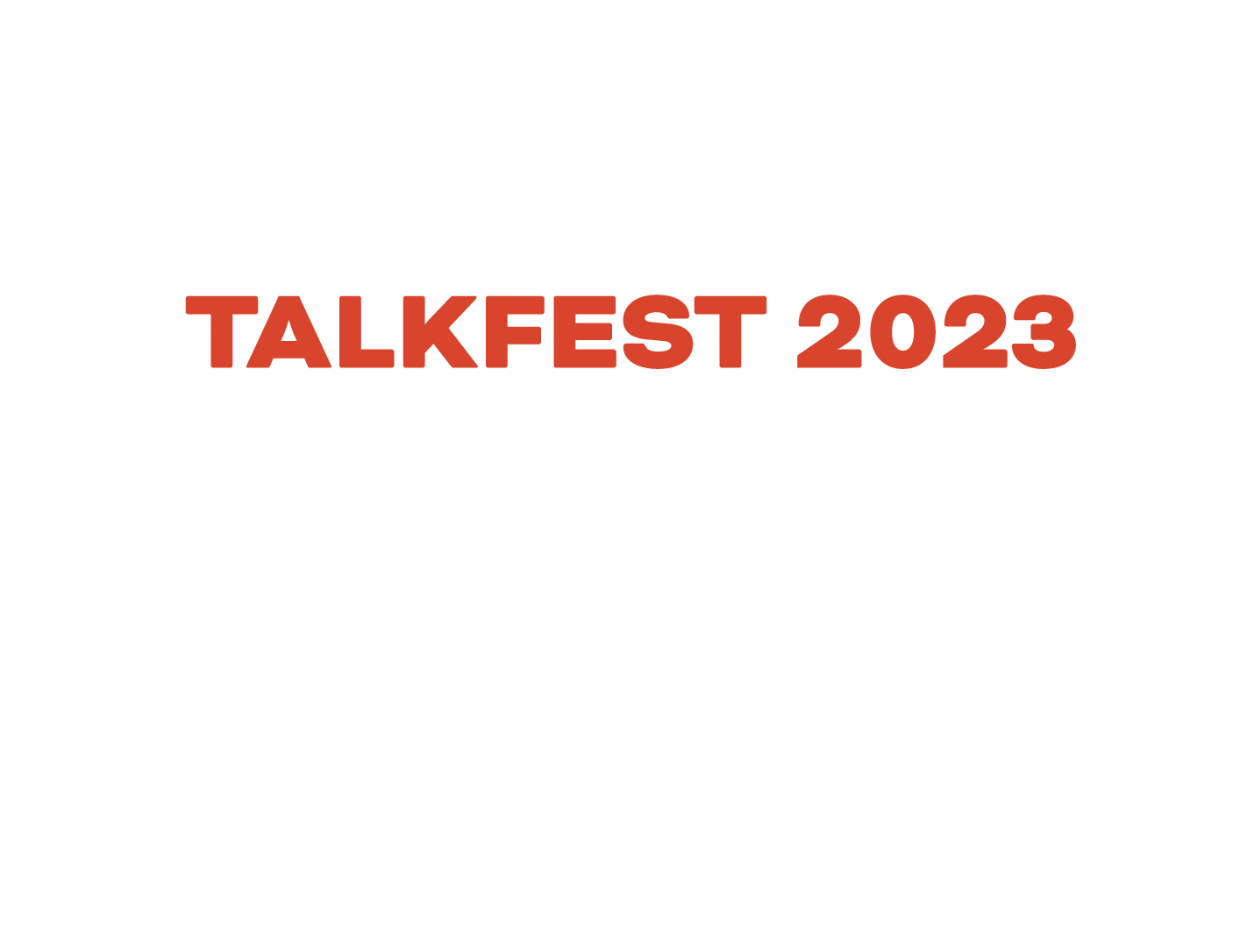 O Talkfest está a acontecer até ao dia 17 de Março - Rádio Oxigénio