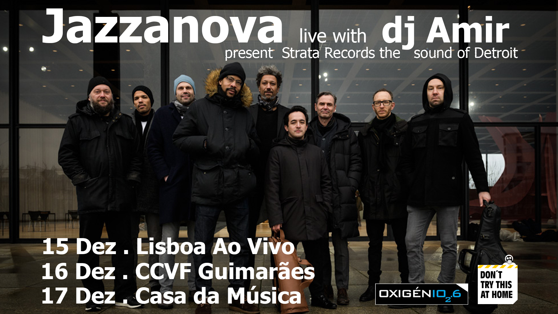 Jazzanova em Portugal em Dezembro - Rádio Oxigénio