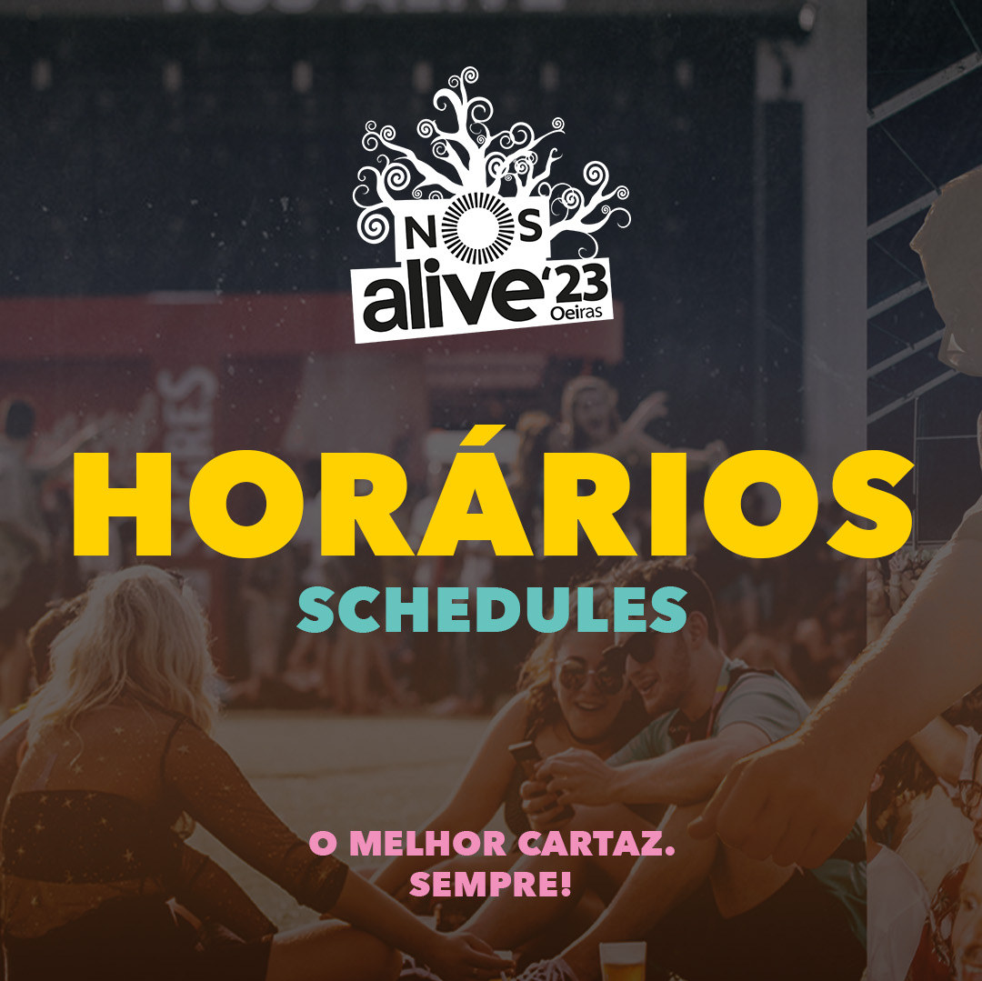 Horários e novidades no NOS Alive’23 - Rádio Oxigénio