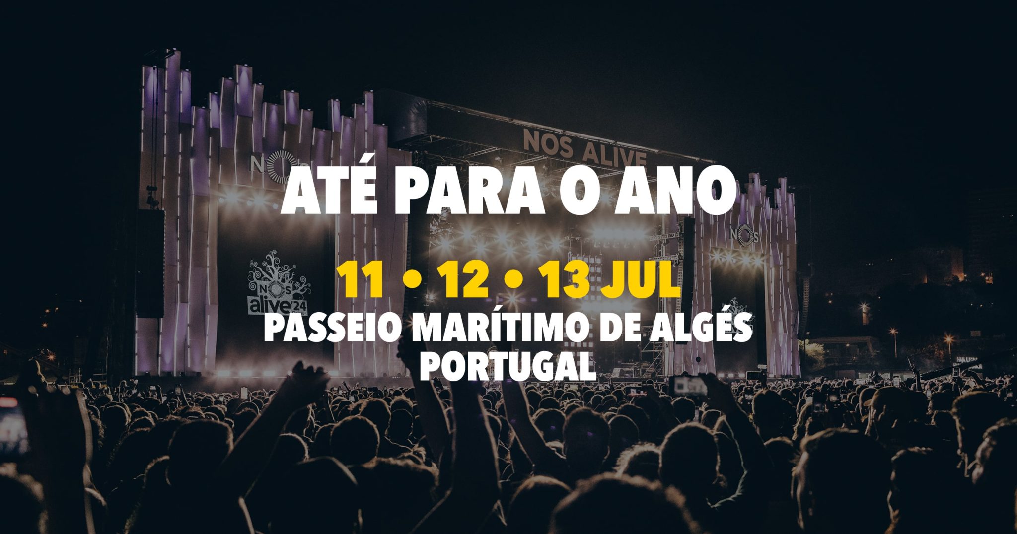 NOS Alive palco para testes da NOS - Rádio Oxigénio