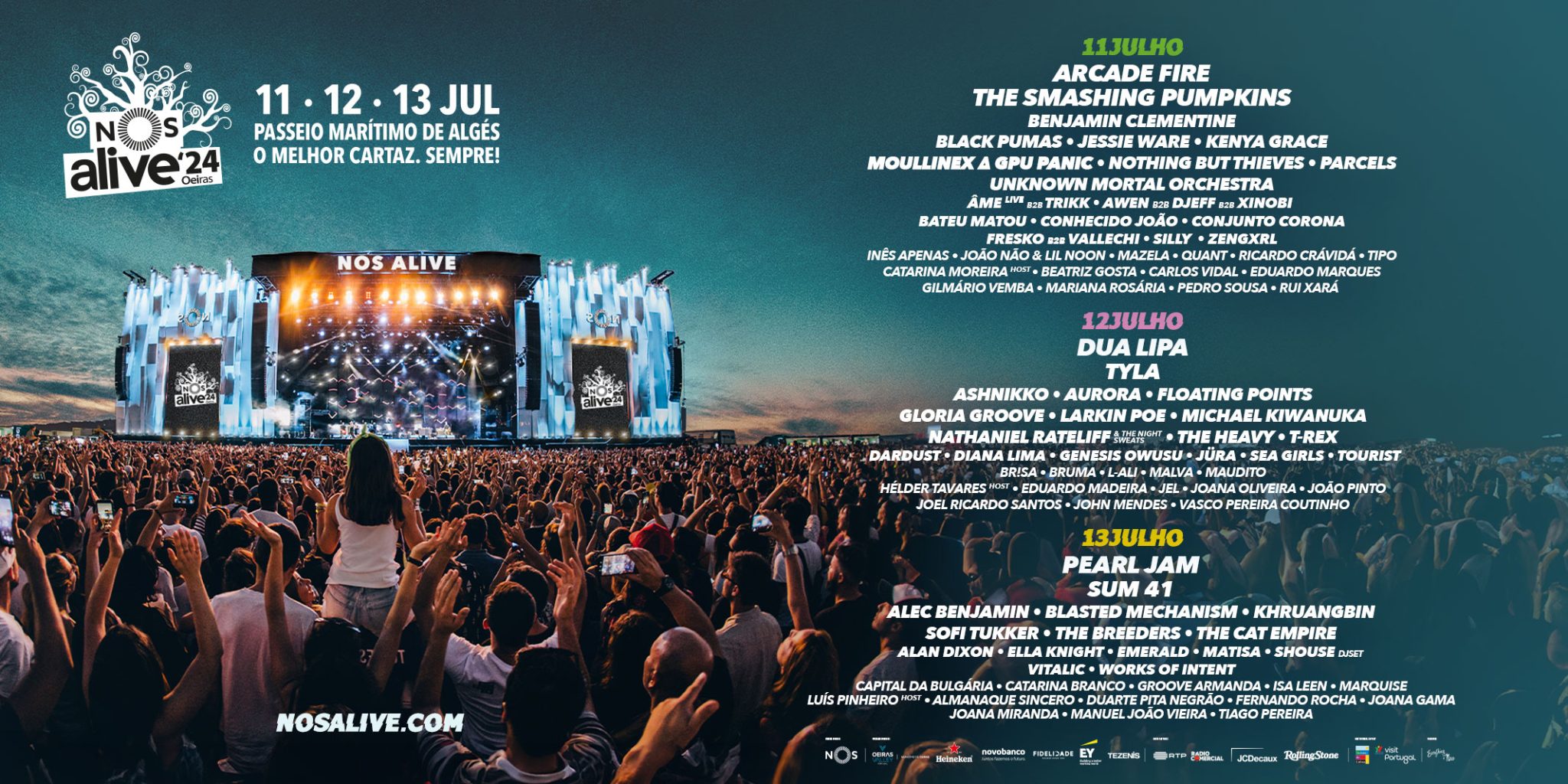 Guia prático para o NOS Alive - Rádio Oxigénio