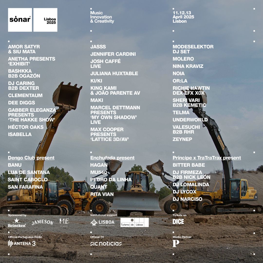 Sónar Lisboa com cartaz completo - Rádio Oxigénio